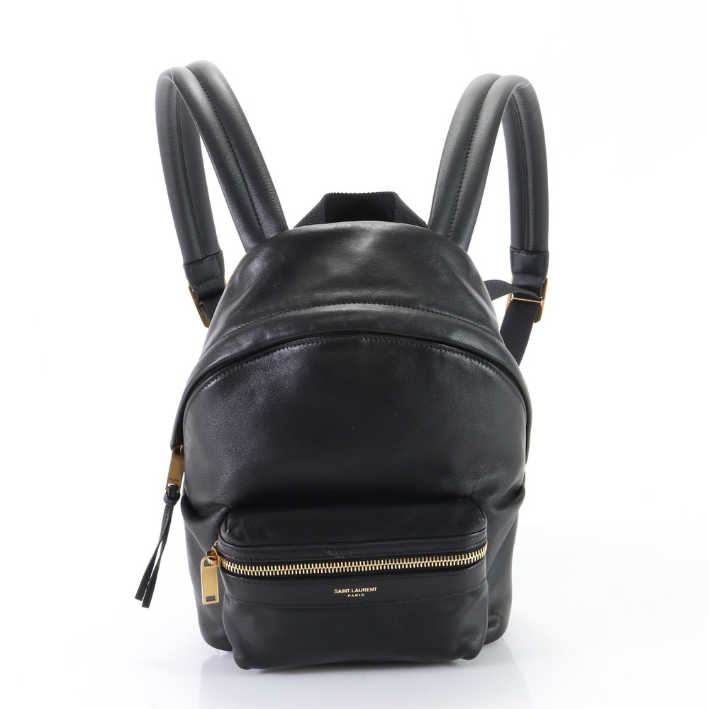 Saint Laurent Paris Leather Rucksack Backpack Shoulde… - Gem